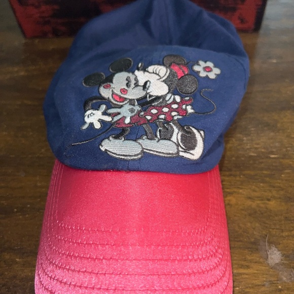 Disney | Accessories | Disney Navy And Red Minnie Mouse Cap | Poshmark